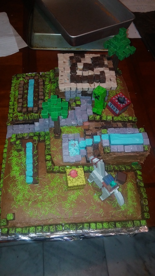 HowToCookThat : Cakes, Dessert & Chocolate | Epic Minecraft Cake ...