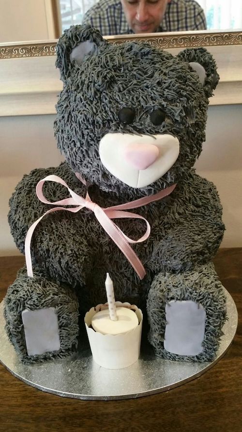 HowToCookThat : Cakes, Dessert & Chocolate | Teddy Bear Cake ...