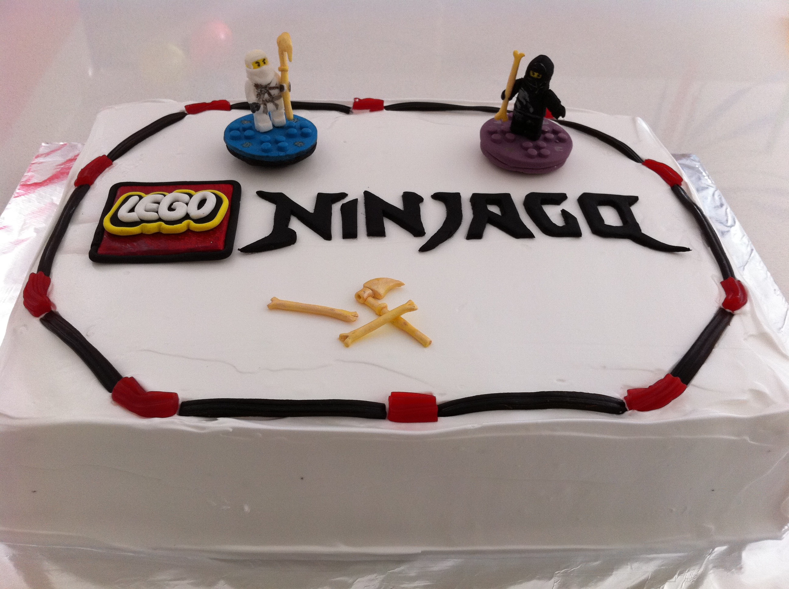 HowToCookThat : Cakes, Dessert & Chocolate | How to Make a Lego Ninjago ...