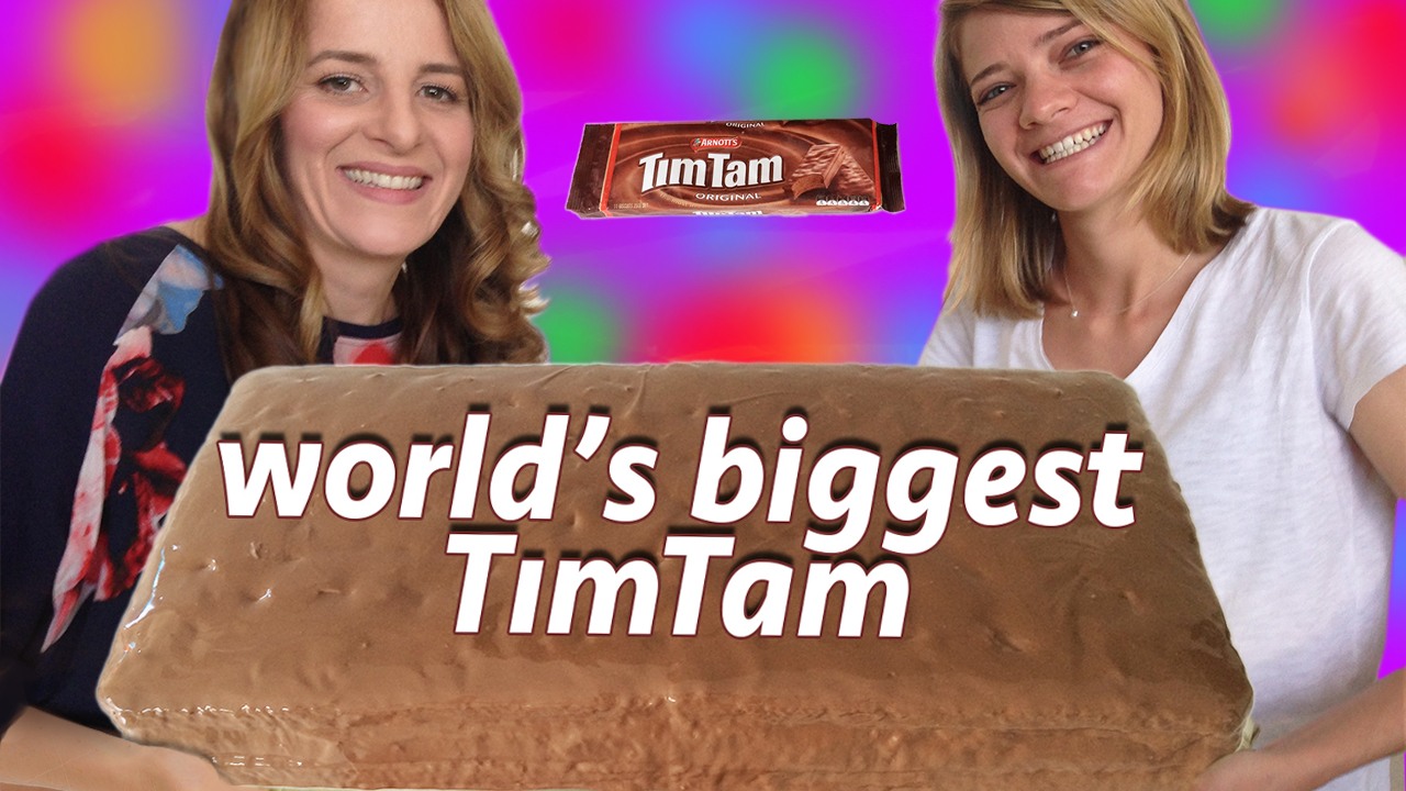 HowToCookThat : Cakes, Dessert & Chocolate | World's Biggest Tim Tam ...