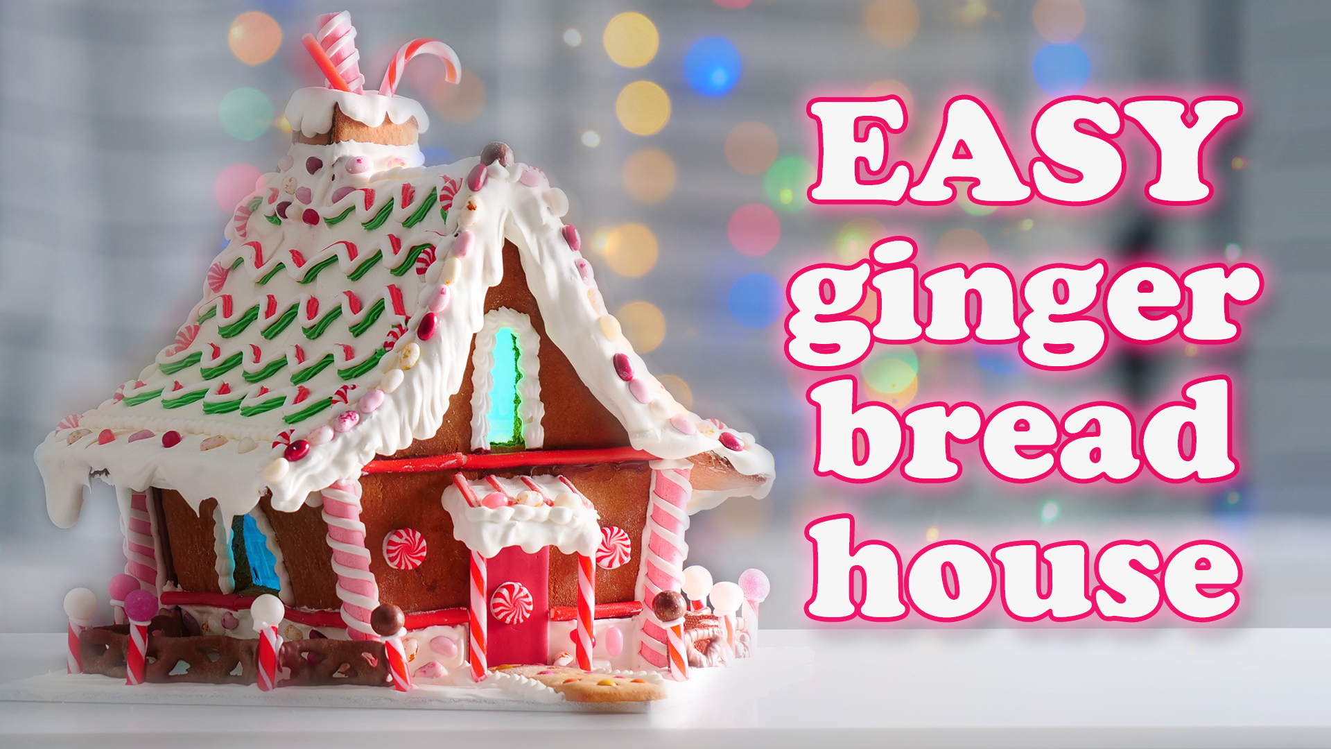 Easy Gingerbread Castle