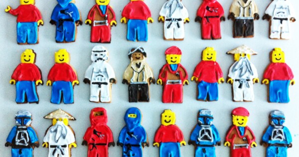 HowToCookThat : Cakes, Dessert & Chocolate | LEGO Man Biscuits ...