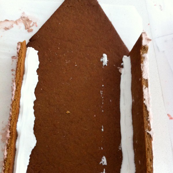 HowToCookThat : Cakes, Dessert & Chocolate | Gingerbread House Pattern ...
