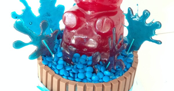 HowToCookThat : Cakes, Dessert & Chocolate | Giant Gummy Bear Kit Kat ...