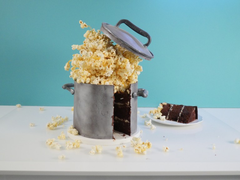 HowToCookThat : Cakes, Dessert & Chocolate | Gravity Defying Popcorn ...