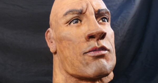 HowToCookThat : Cakes, Dessert & Chocolate | Sculpting a 3D head out of ...